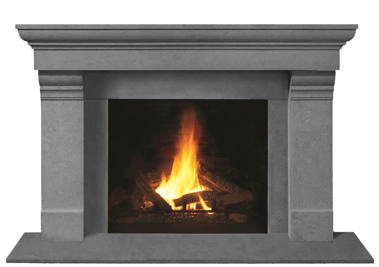 Fireplace Mantel Surround (Cast Stone) 1147.556 GS – Omega Mantels of Stone