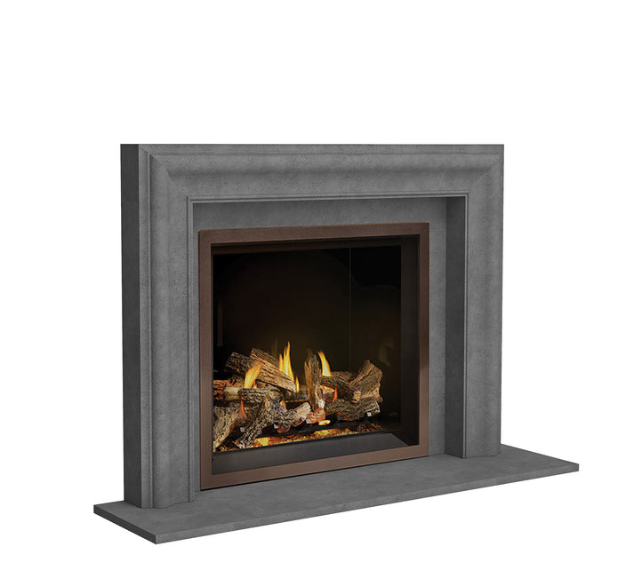 Fireplace Mantel Surround (Cast Stone) 4115.7 GS – Omega Mantels of Stone